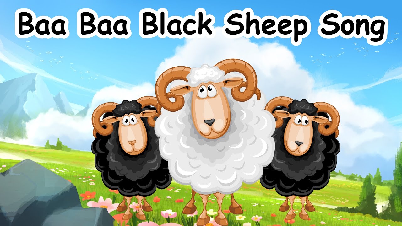 Baa Baa Black Sheep Song | Fun & Educational Kids Rhyme - YouTube