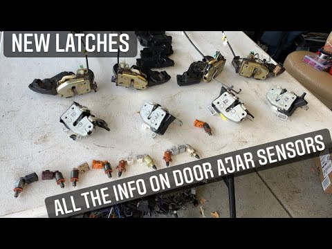 Door Ajar Sensor Info w/ New 08-16 Latches, Lock Actuators, Inner ...