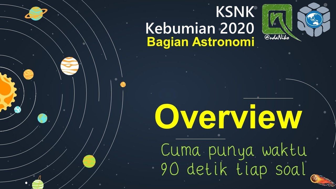 Pembahasan KSNK Kebumian 2020 - overview - YouTube