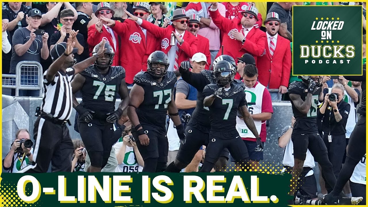 Oregon Football FIXED offensive line is among best in the country ...