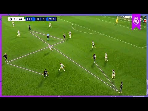BEAUTIFUL TEAM GOAL by Hazard | Celtic - Real Madrid