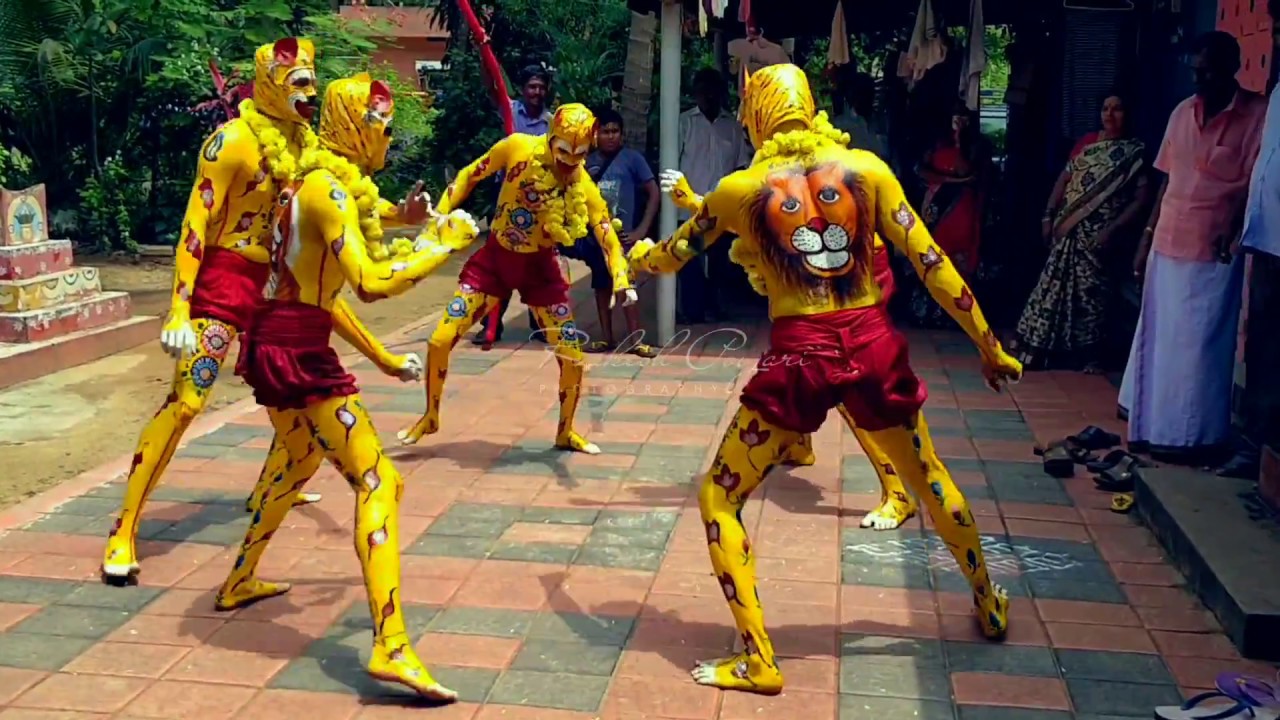 HULI VESHA | PILI VESHA | TIGER DANCE | KUNDAPURA TIGERS - YouTube