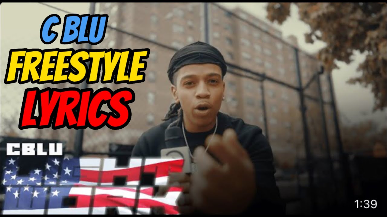 C Blu - LightWork Freestyle (LYRICS VIDEO) - YouTube