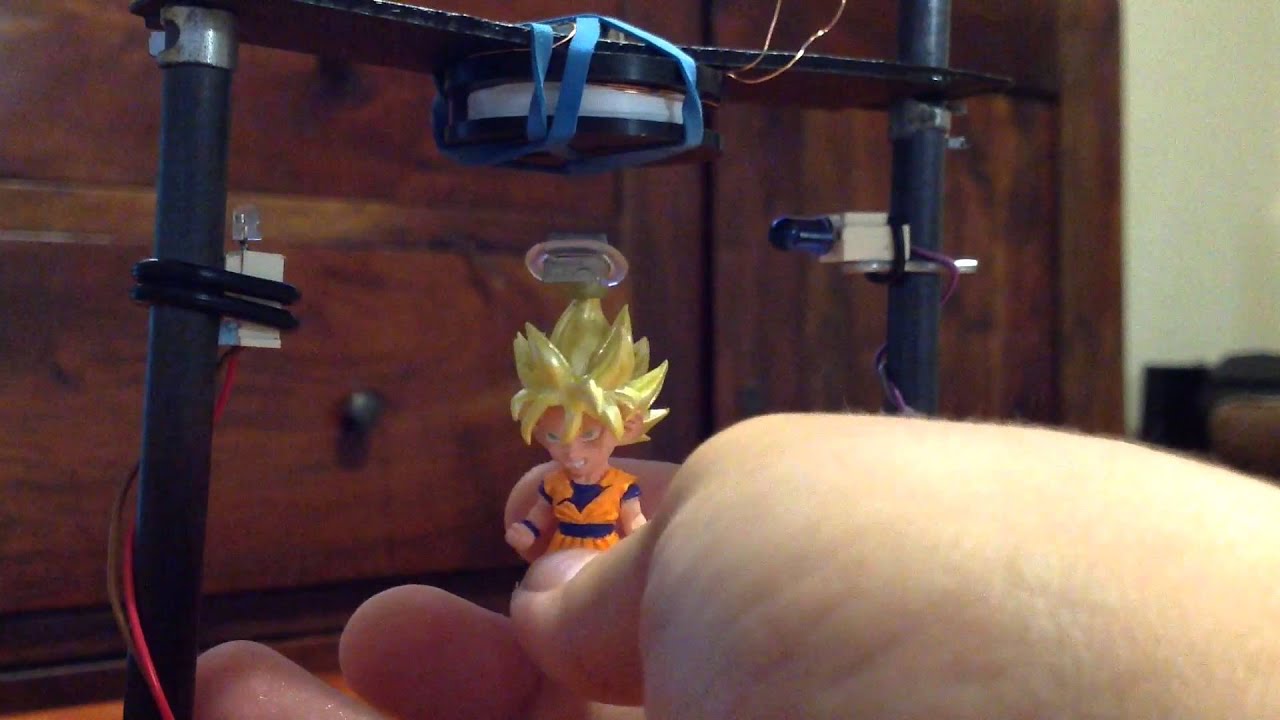 Electromagnetic levitation GOKU!!! - YouTube