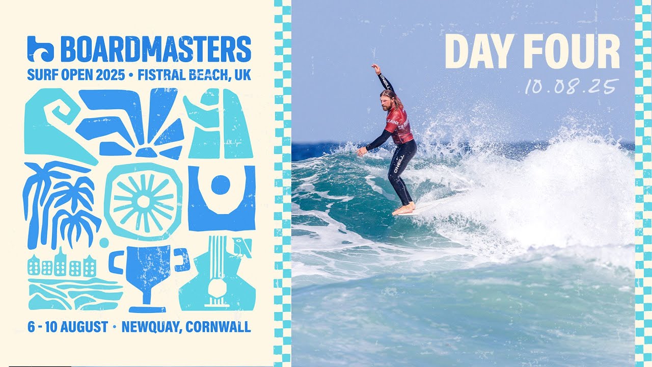 Boardmasters Surf Open | Day 4 at Boardmasters 2025 - YouTube
