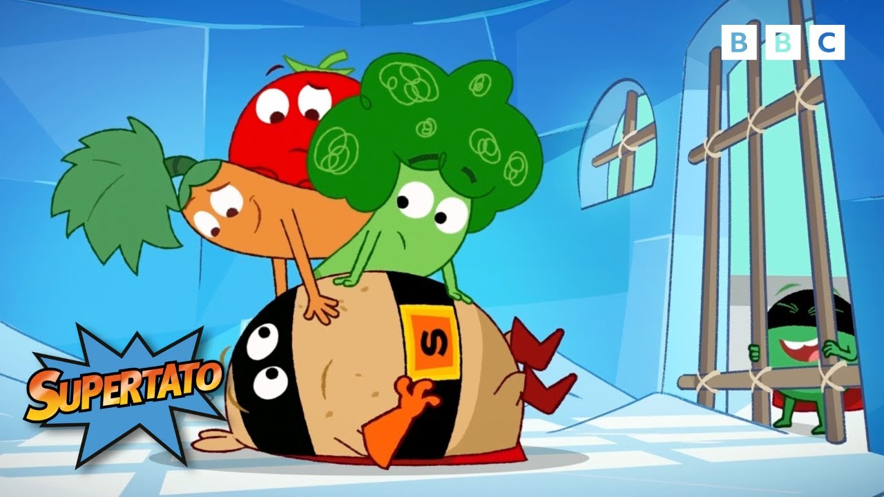 🔴LIVE: Super Heroes, Super Villains, Super Market | Supertato Official ...