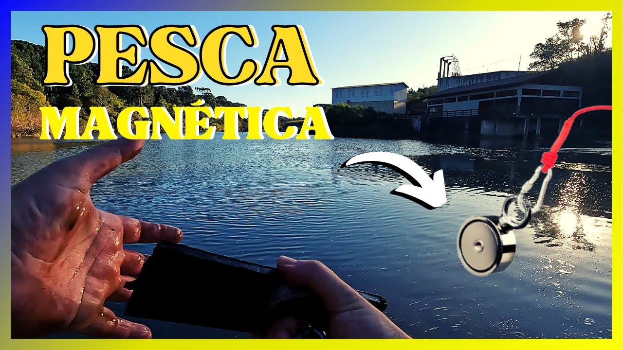 PESCA MAGNÉTICA No Rio / pesca magnética . - YouTube