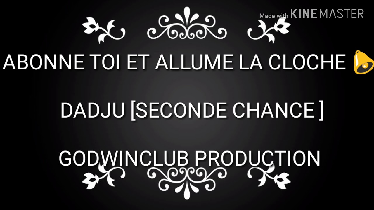 Dadju [seconde chance ] parole - YouTube