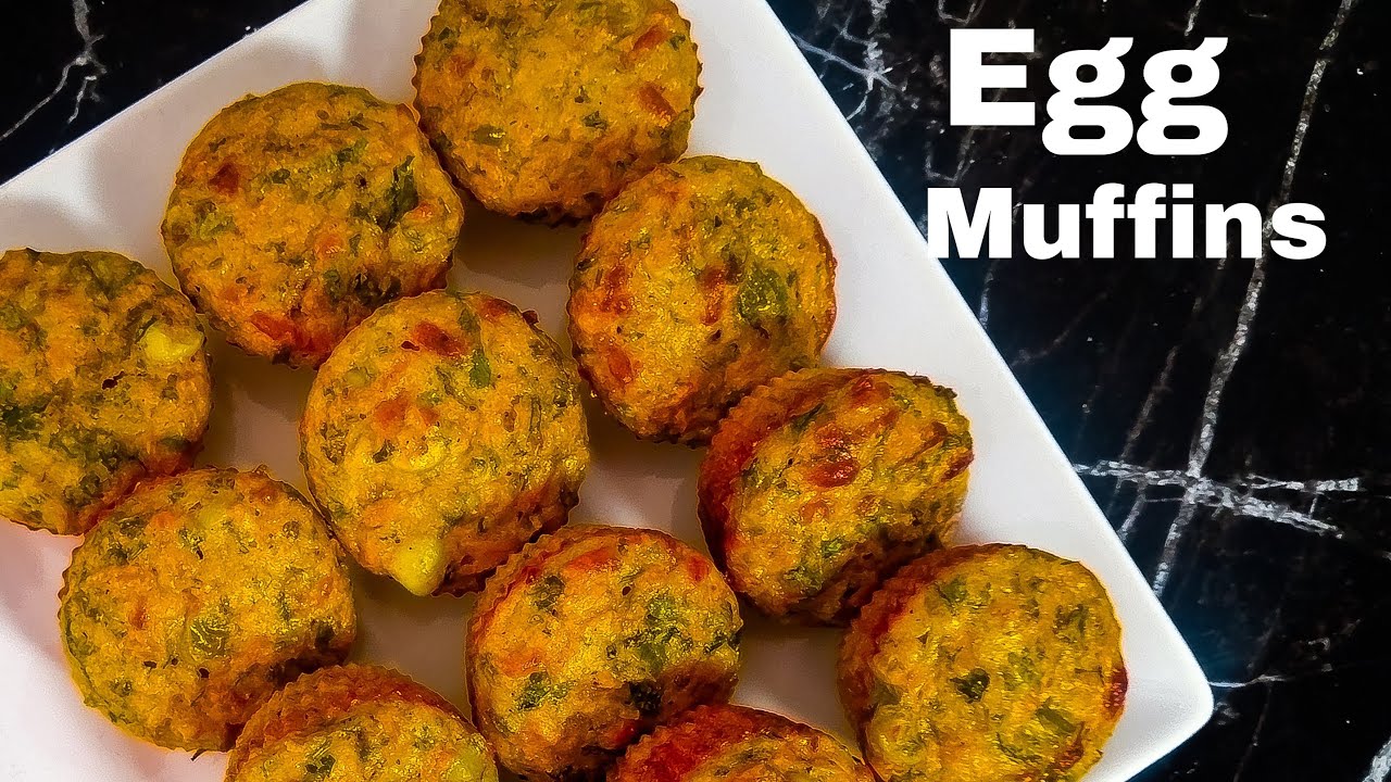 Easy Breakfest | Vegetable Egg Muffins Recipe - YouTube