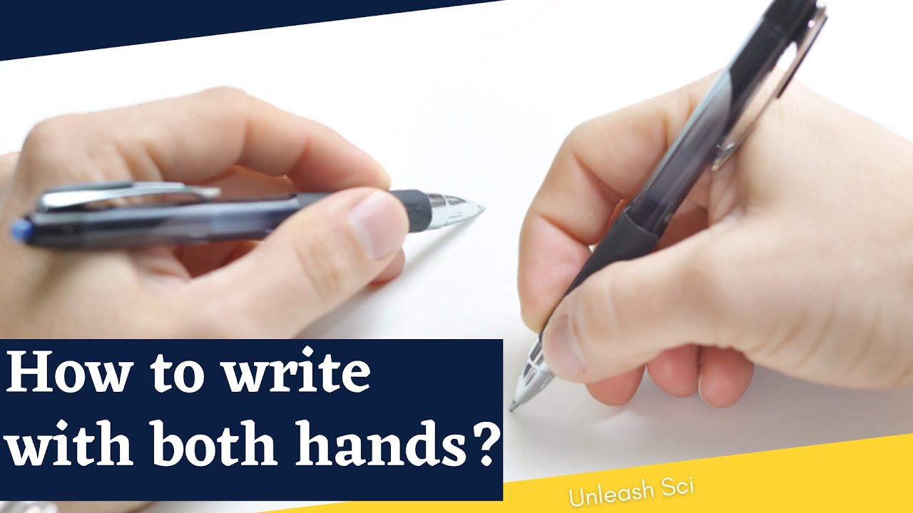 Is it possible to write with both hands? | Ambidexterity | Curiosity ...
