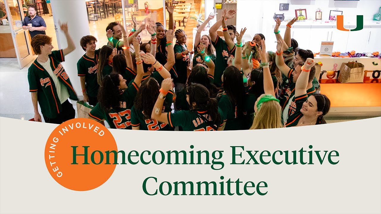 Getting Involved: Homecoming Executive Committee - YouTube