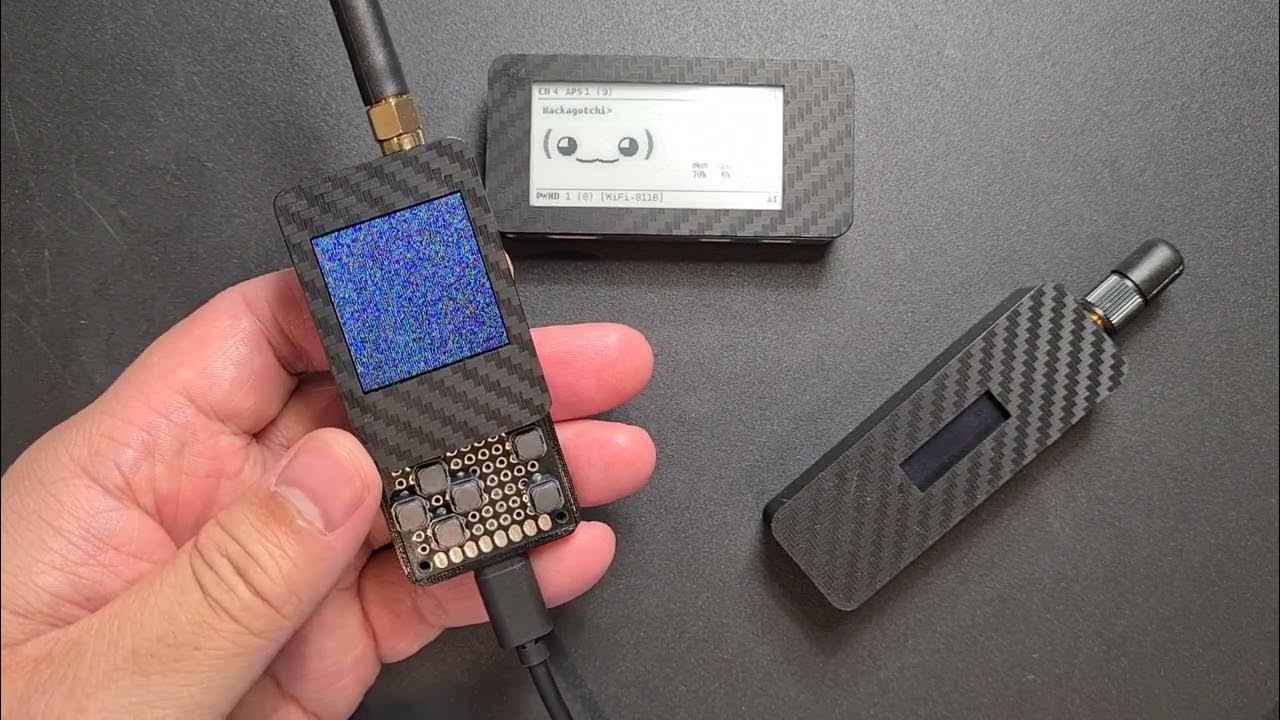 Fun projects to make Pwnagotchi, ESPBoy and Mousejacker. - YouTube