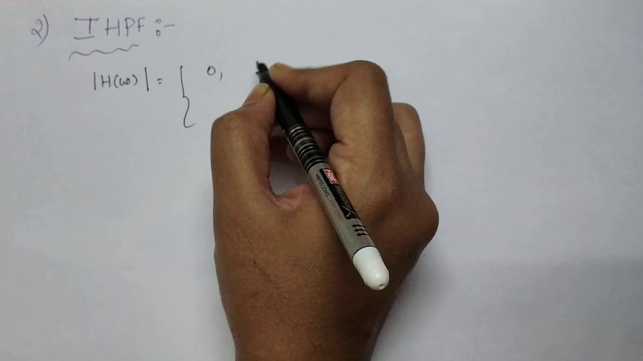 UNIT 3: LECTURE #3 Ideal filter characteristics - YouTube