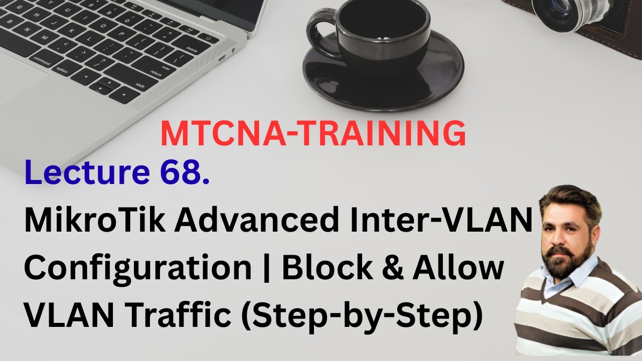 Lecture 68. Advanced Inter VLAN Configuration Block & Allow VLAN ...