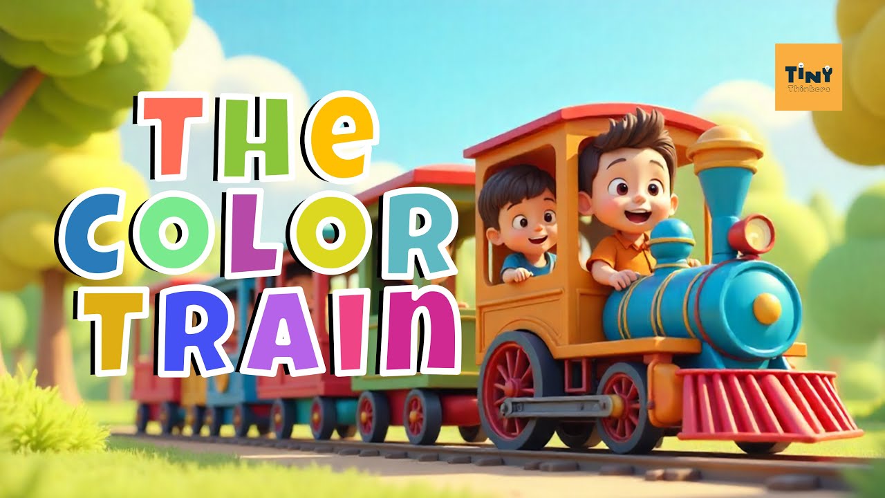 The Color Train | Learn Colors with Fun Train Adventure | #KidsSongs # ...