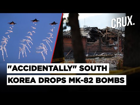 韓国空軍の戦闘機KF-16、2機が訓練中に爆弾8発を民家などに投下……「座標設定を誤った」とのことですが。防犯カメラ映像やっば……: 楽韓Web