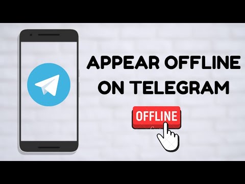 How to appear offline on TELEGRAM app | Hide online status - YouTube