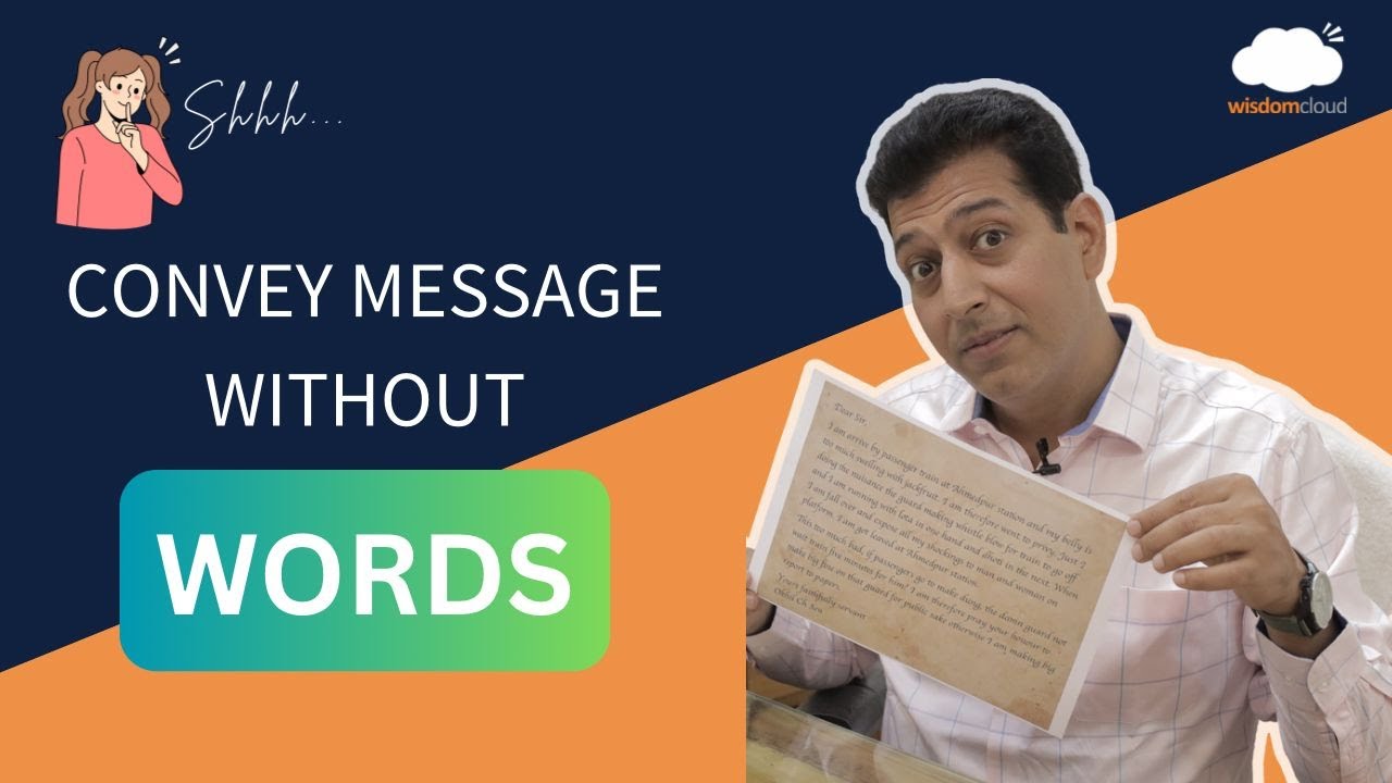 CONVEY MESSAGE WITHOUT WORDS | MASTERING THE ART OF NON-VERBAL ...