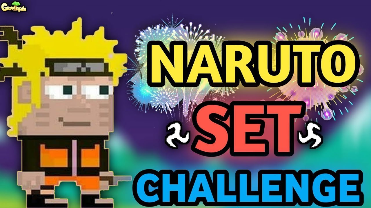 NARUTO SET CHALLENGE (NEW SET) | Growtopia - Set Challenge #52 - YouTube