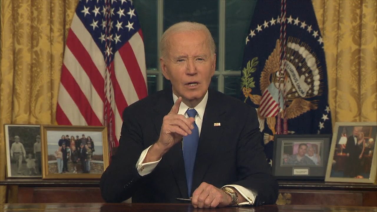President Biden addressed nation one final time as the 46th U.S ...
