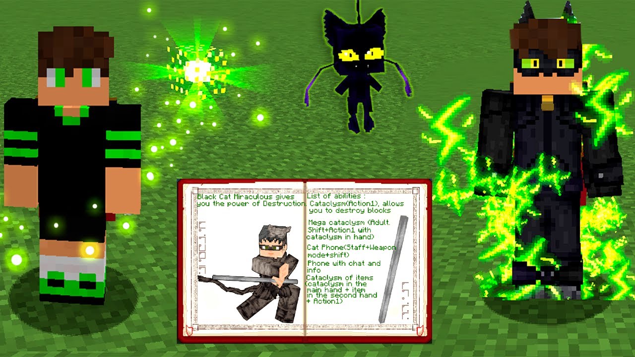 NOVO MOD MIRACULOUS LADYBUG PARA O MINECRAFT GRATIS - NASTYA'S MIRACLE ...