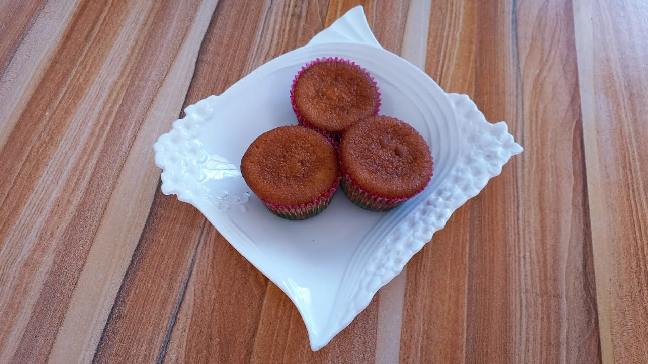 How to make Vanilla soft cupcakes Easy and simple / side lo samey ...