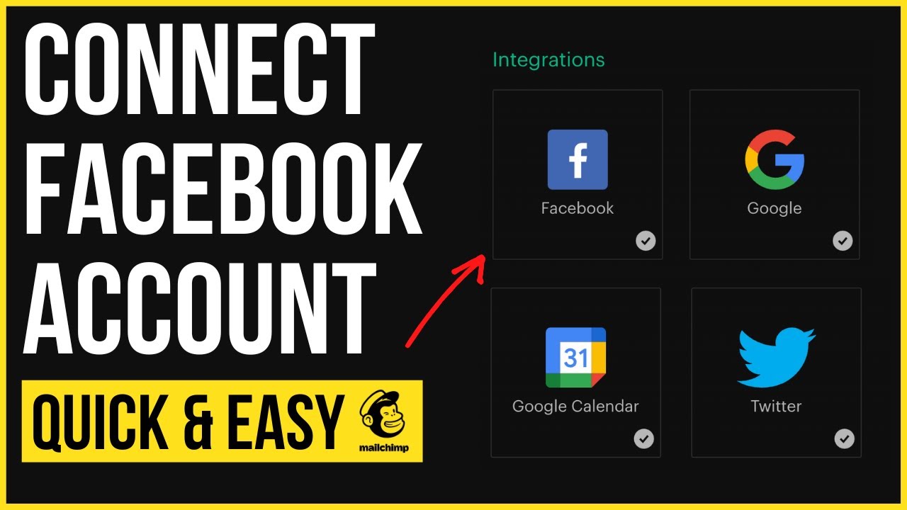 How to Connect MailChimp to Facebook Account! (2022) - YouTube