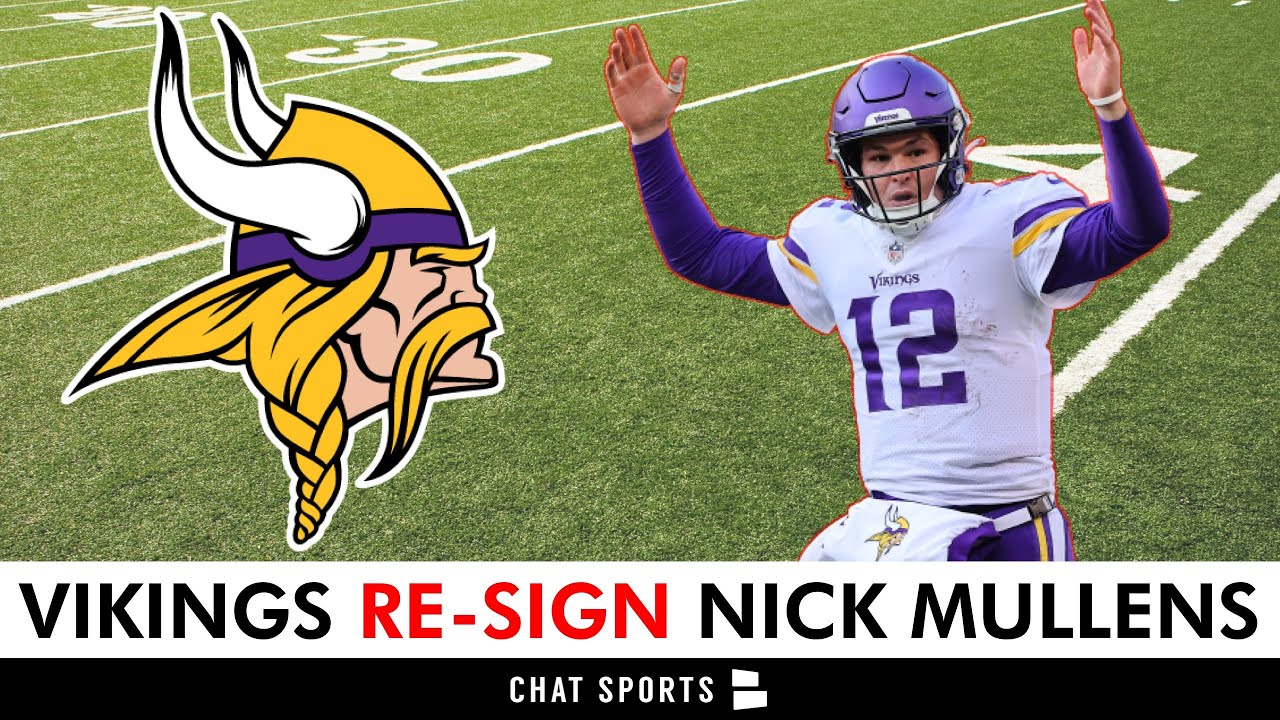 Vikings News Alert 🚨: Nick Mullens Re-Signs With Minnesota Vikings ...