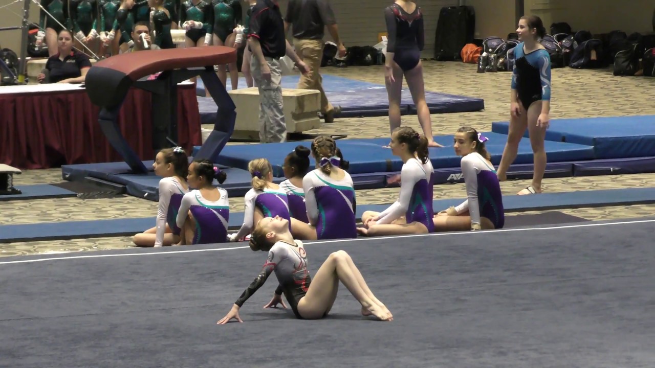 Morgan Wehner - USAG Level 5 Gymnastics Floor Champion - YouTube