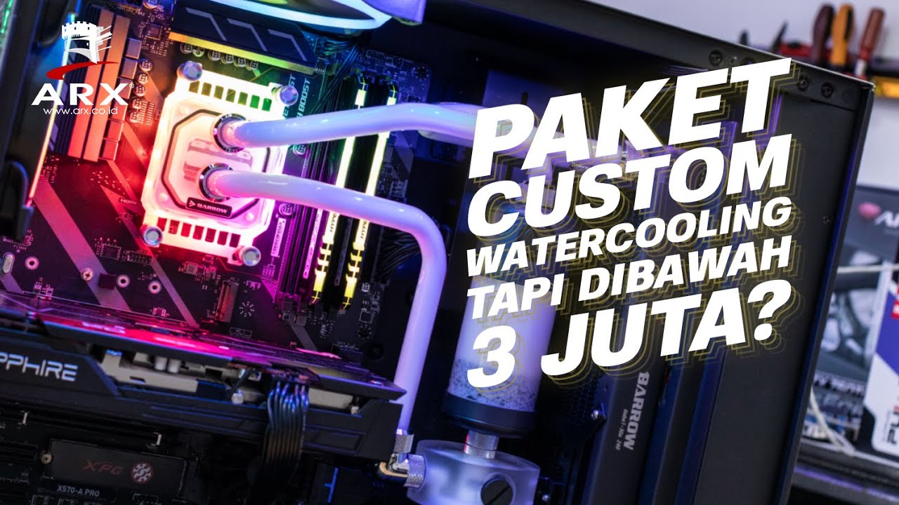 RAKIT PC WATER COOLING HARDTUBE DENGAN HARGA MIRING Ft. Barrow Water ...