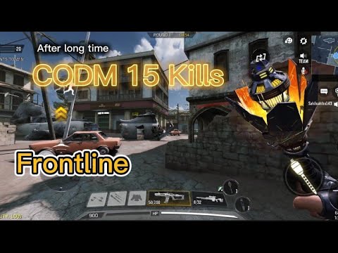 Call Of Duty Mobile 🪖 15 kills MVP in Frontline |CODM| #codmobile #callofduty - YouTube