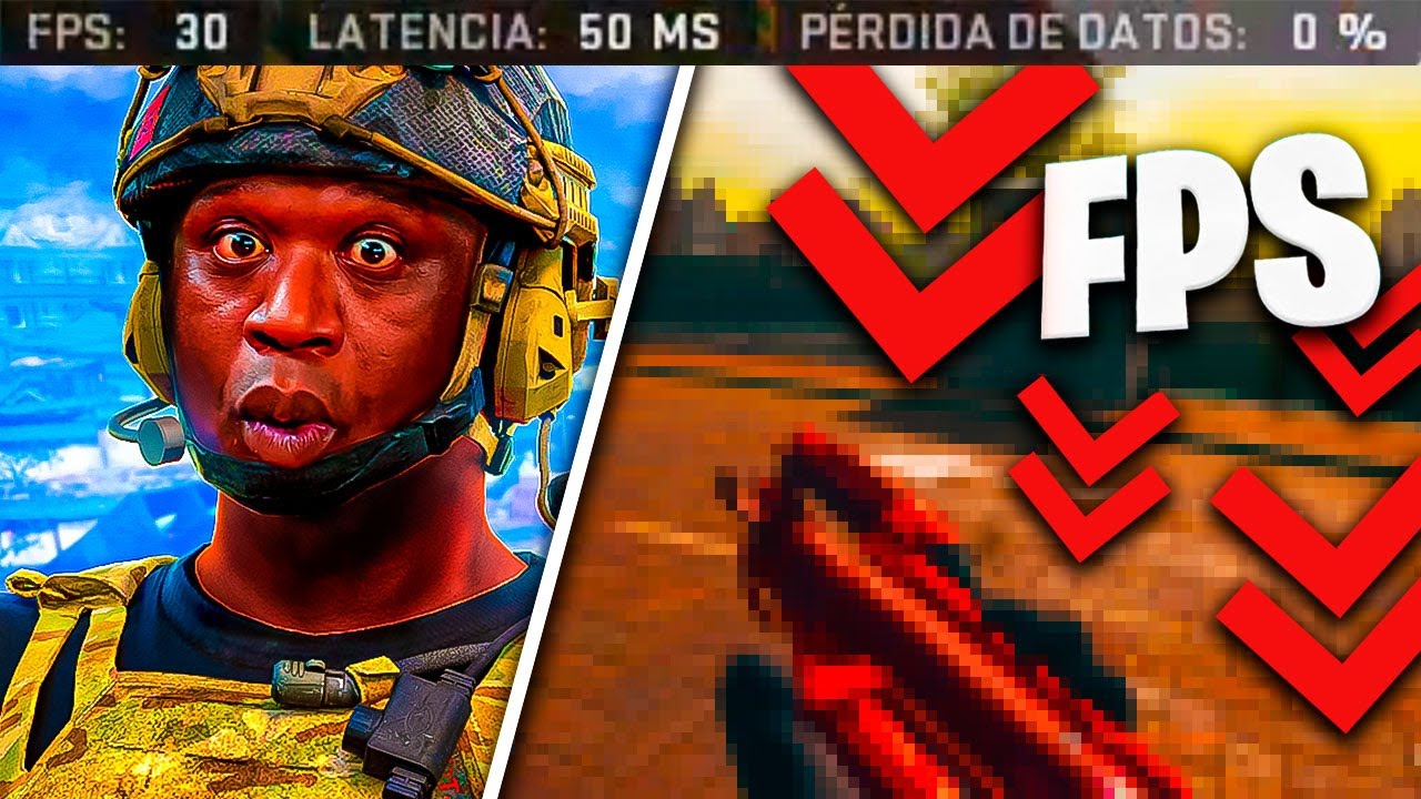 Asi es JUGAR WARZONE a 30 FPS 🤢 - YouTube