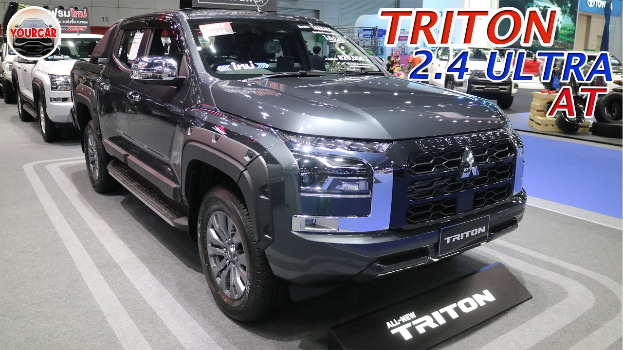2023 All New Mitsubishi Triton 2.4 Ultra 6AT | Graphite Grey colour ...