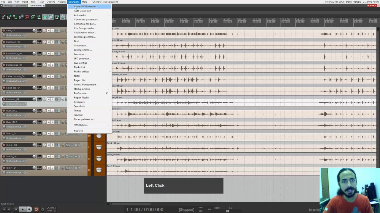Reaper Ícones Automáticos (Auto Color Icon) Cockos Reaper DAW 🎶🎵🔊🎼🎹🎸🎤 ...
