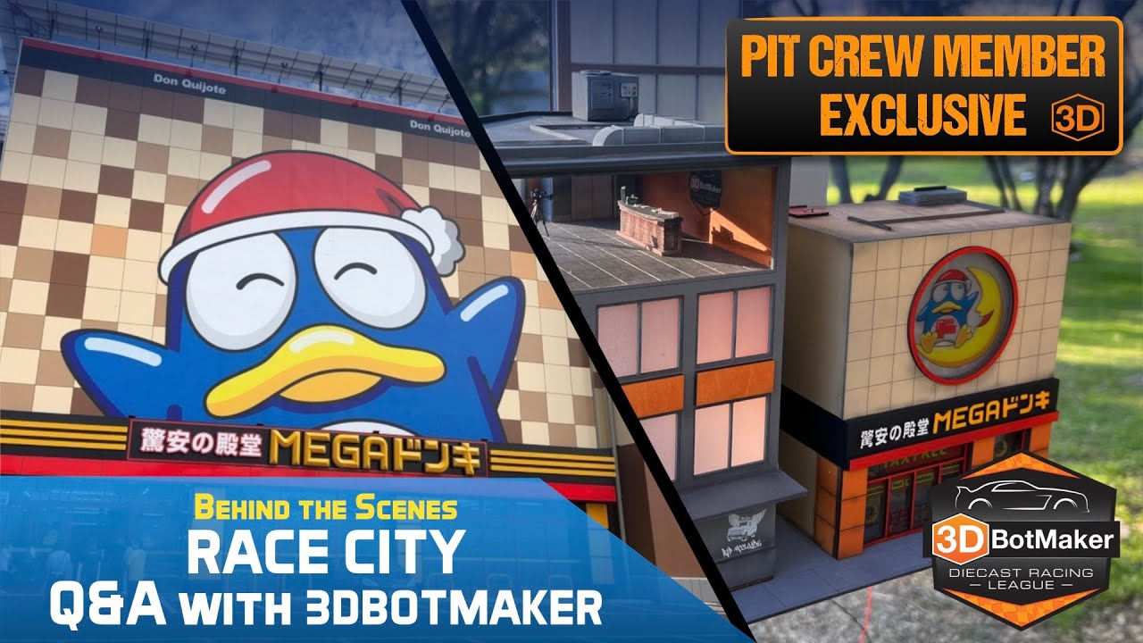 Race City Q&A - 3DBotMaker Pit Crew Member Exclusive - YouTube