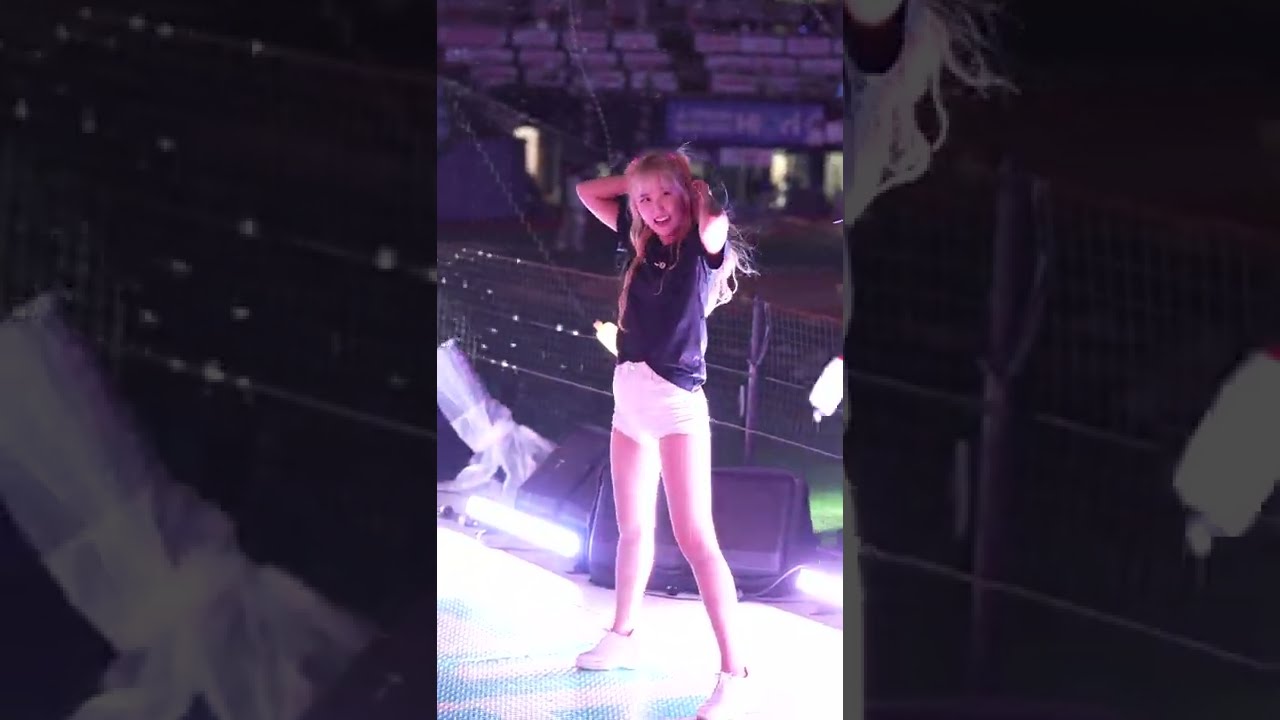 [4K] 221004 ktwiz 김한슬 치어리더 V2미러볼타임 (EXID - I LOVE YOU) - YouTube