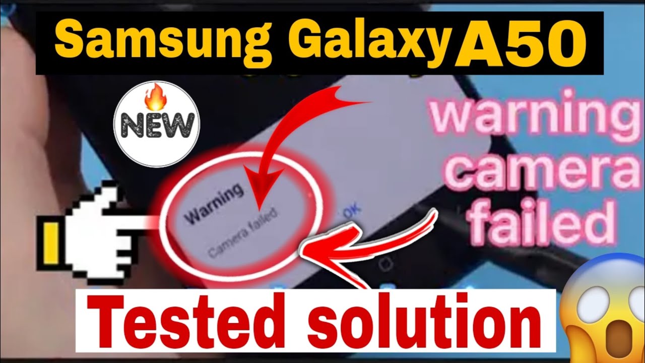 SAMSUNG Galaxy A50 Camera Failed 😢 || How to Fix galaxy A50 camera ...