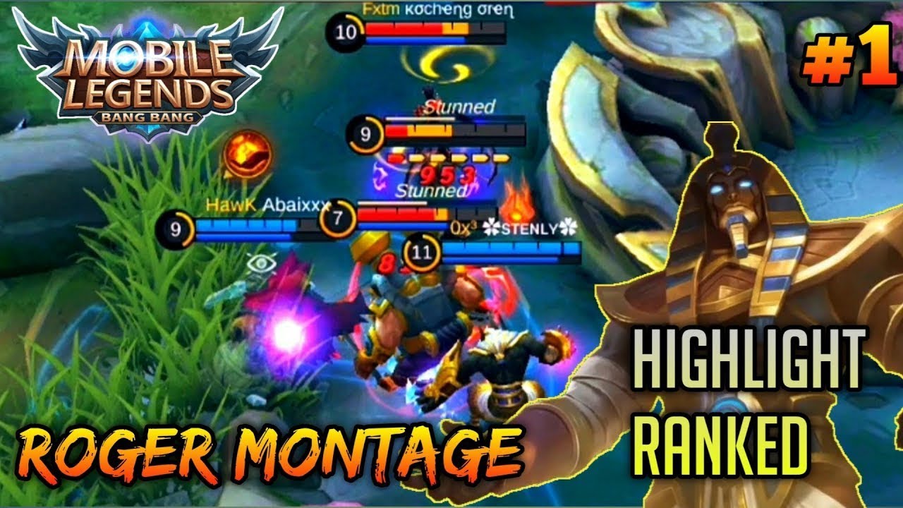 GAMEPLAY ROGER, ITEM ROGER TERBARU COMBO ROGER & BUILD ROGER TERSAKIT ...