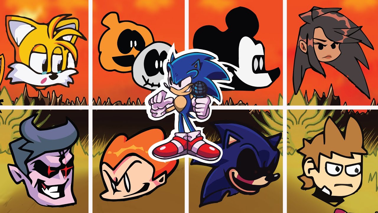 FNF Confronting Yourself But Every Turn A New Character Sings It ...