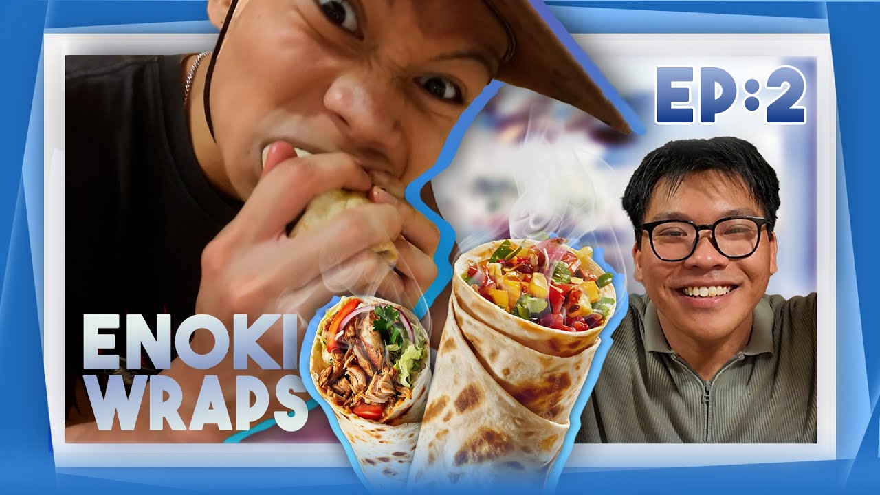 THE REALEST COOKING SHOW: EPISODE 2 - DARRIEN'S ENOKI WRAPS - YouTube