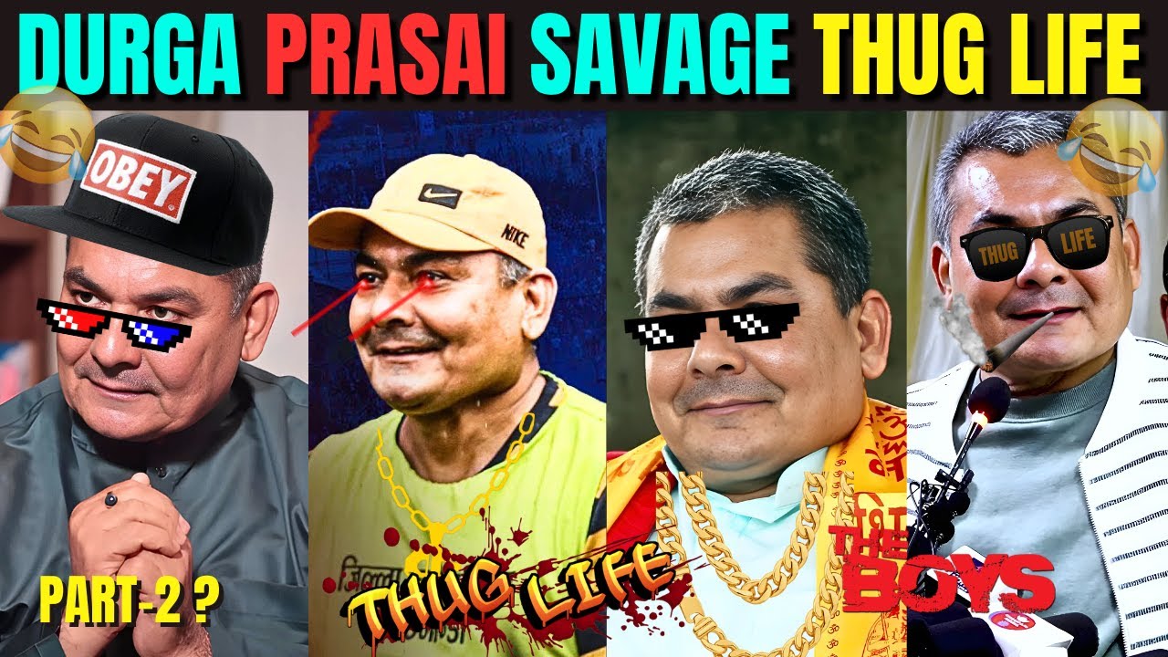 Durga Prasai 🔥 Savage Thug Life Moments That Shook Nepal ! 😎💥| - YouTube