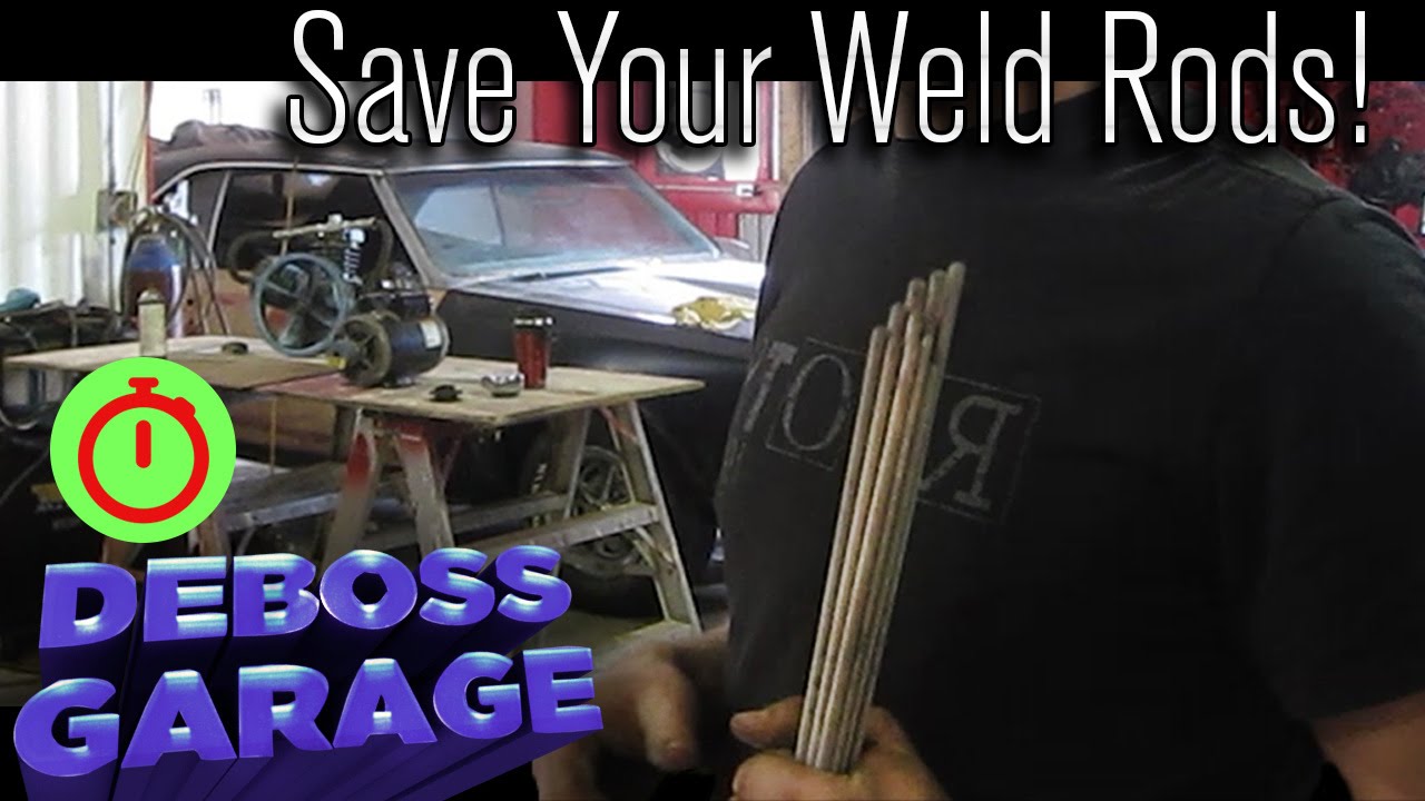 How To Redry Welding Rods - YouTube