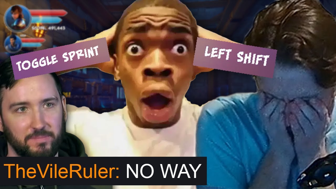 [Jerma & Ster] There's a SPRINT Button?! (Worst Gamer Moment 2023 ...