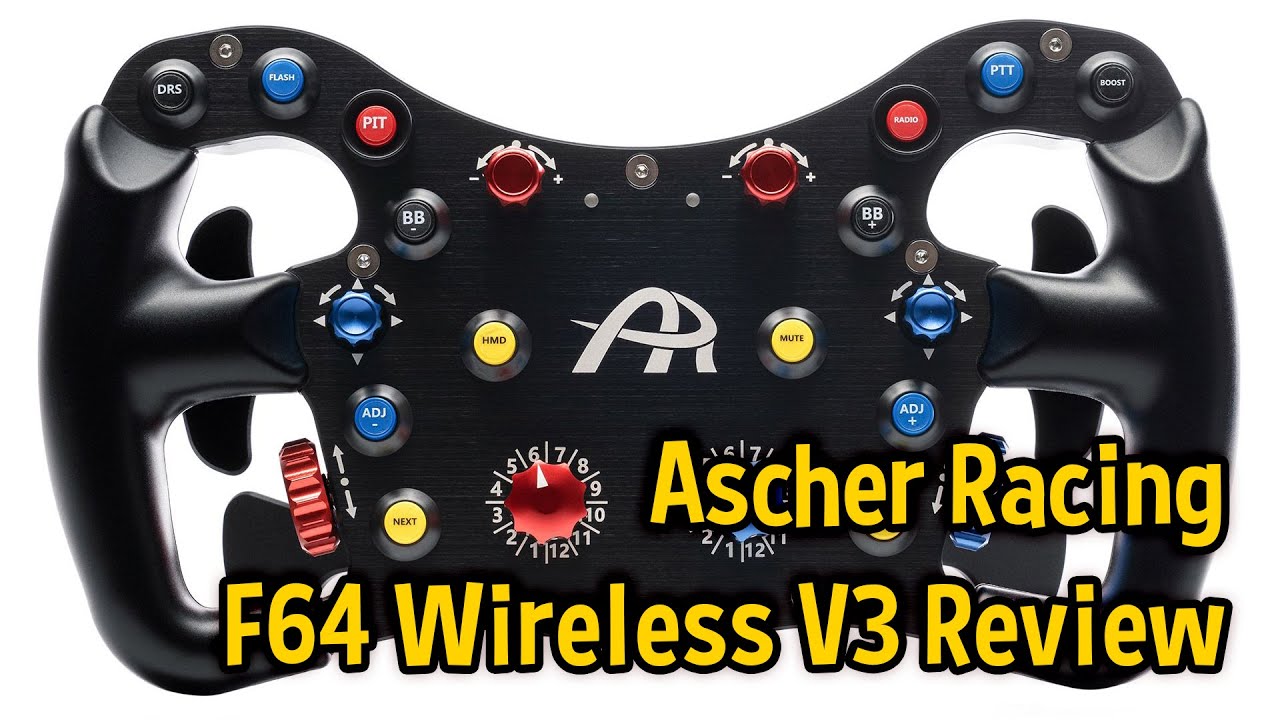 Ascher Racing F64 V3 Wireless Review - YouTube