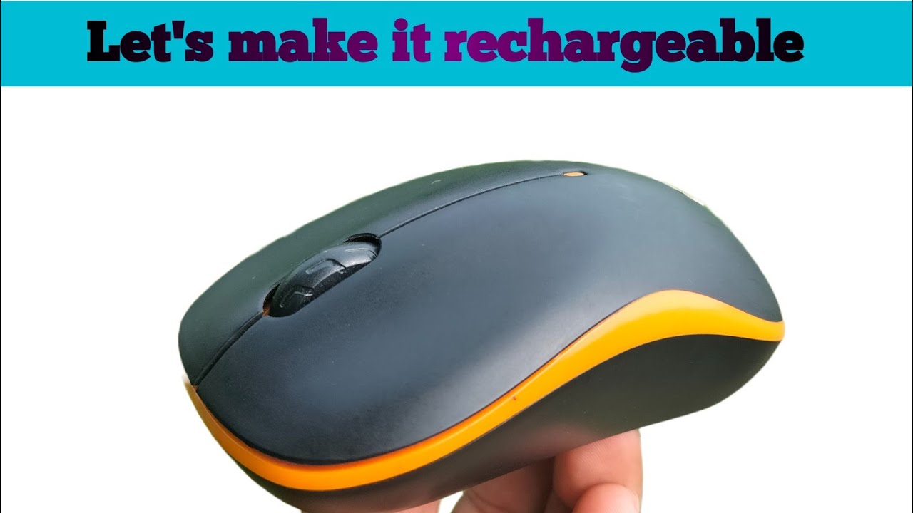 How to convert non rechargeable mouse into rechargeable mouse ...