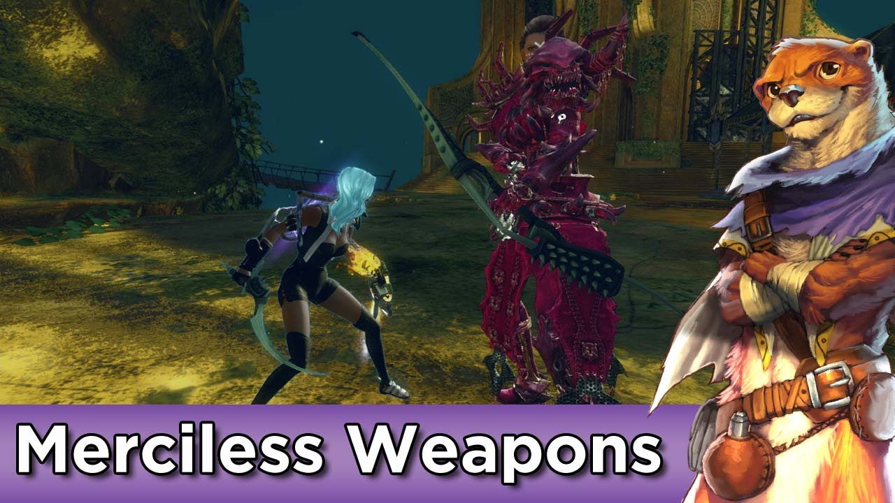 Merciless Weapons Set Preview Guild Wars 2 - YouTube