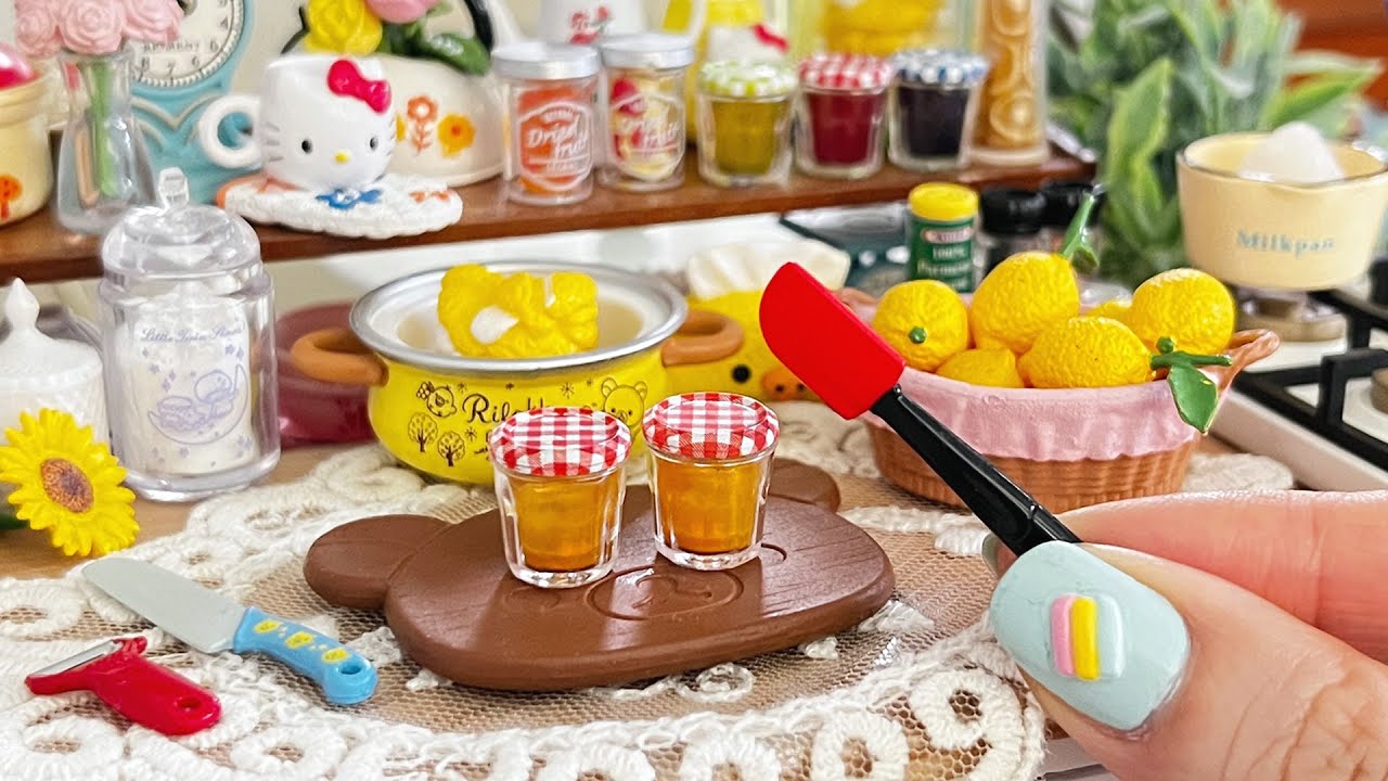 Best of Miniature Cooking Compilation Mini kitchen Toy set Re-ment ...