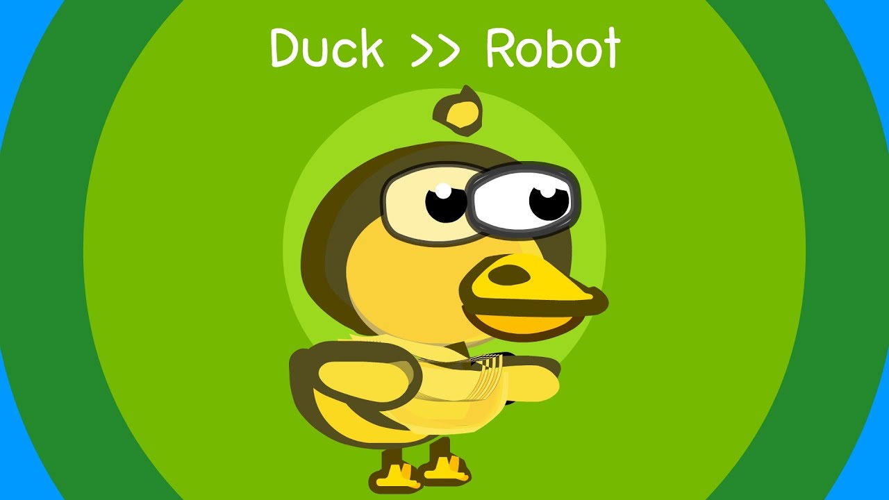 Duck Transform to Robot Transform Animation - YouTube
