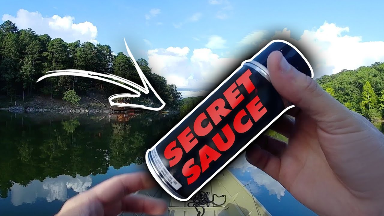 Bass fishing with BANG GARLIC SPRAY - IT WORKED!!! (BASS FISHING SPRAY ...