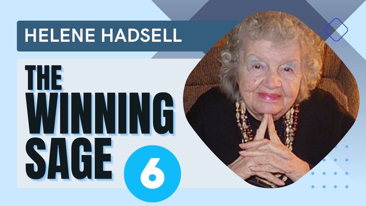 Helene Hadsell Shares Her Winning Secrets - Part 6 - YouTube
